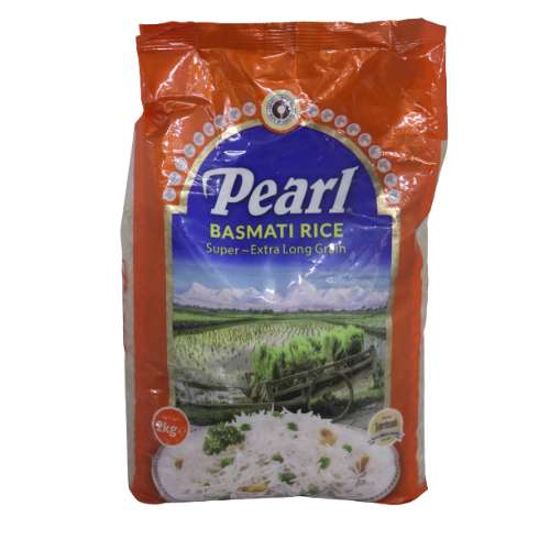 Pearl Basmati Rice Super- Extra Long grain 5kg – intersouq